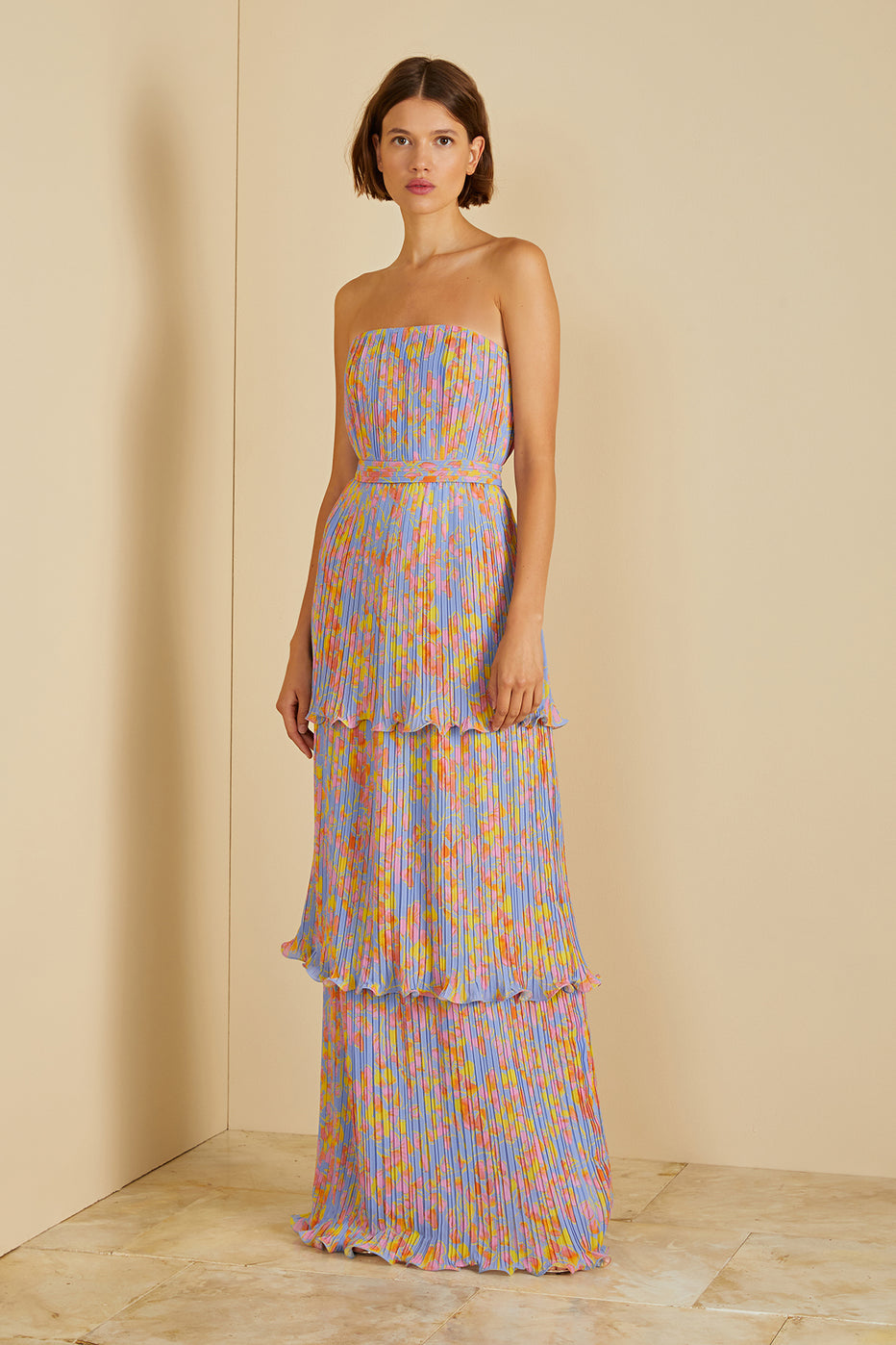 Laine Tiered Gown – AMUR